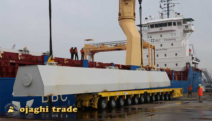 حمل و نقل بار سنگین -باربری ماشین سنگین - شرکت حمل و نقل بین المللی اجاقی